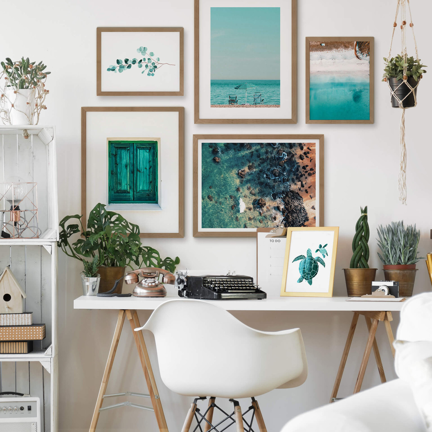 Poster Am Strand | wall-art.de