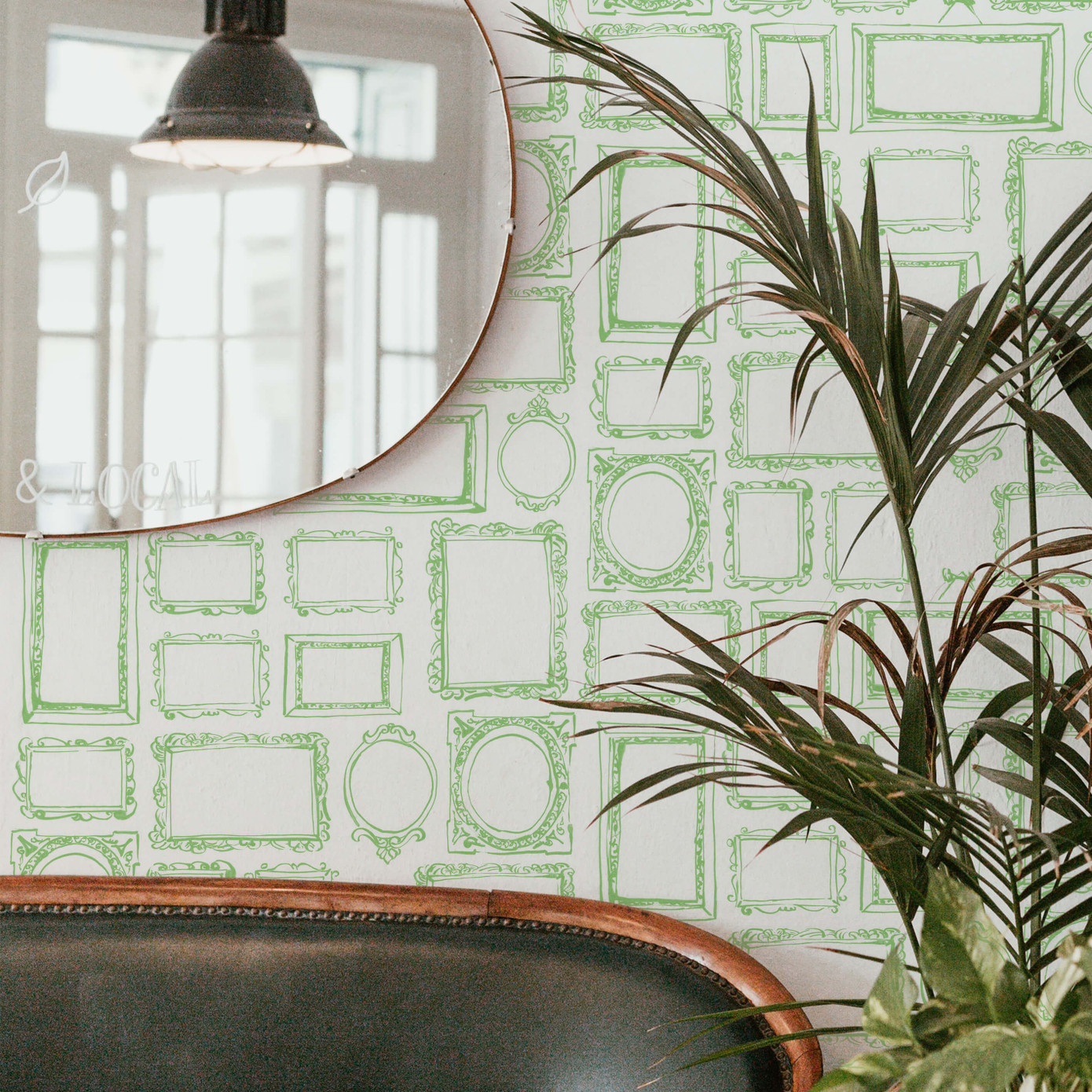 Mustertapete Fototapete Frame your Life | wall-art.de