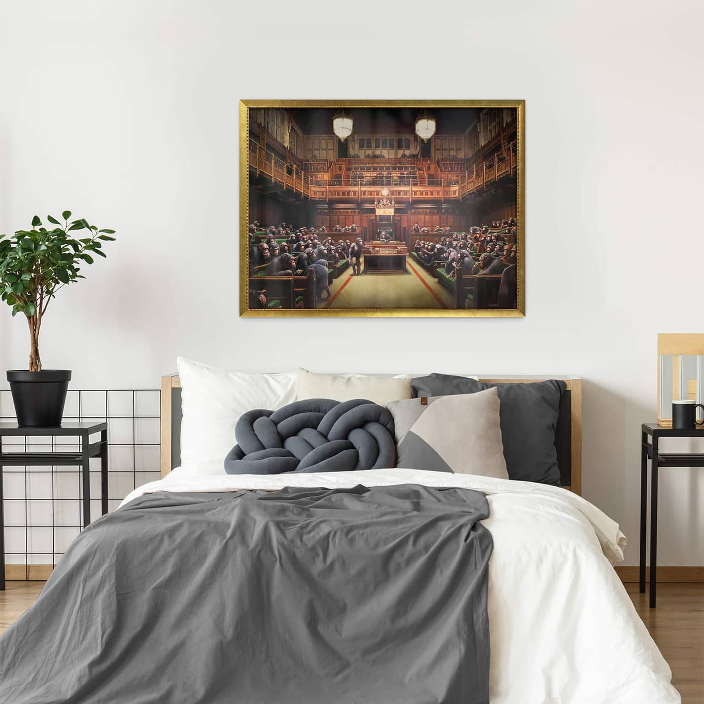 Poster Banksy - Devolved Parliament | wall-art.de