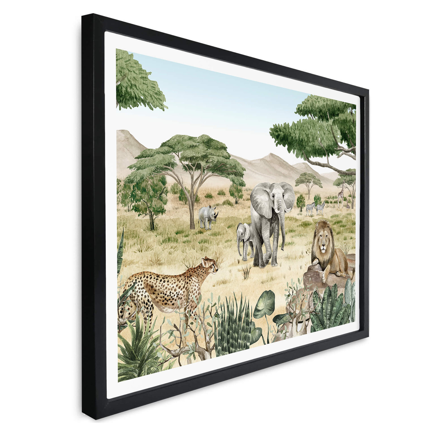 Poster Kikki Belle - Die Savanne | wall-art.de