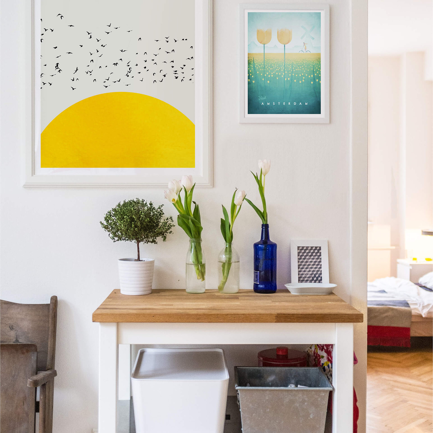 Poster Henry Rivers - Amsterdam | wall-art.nl