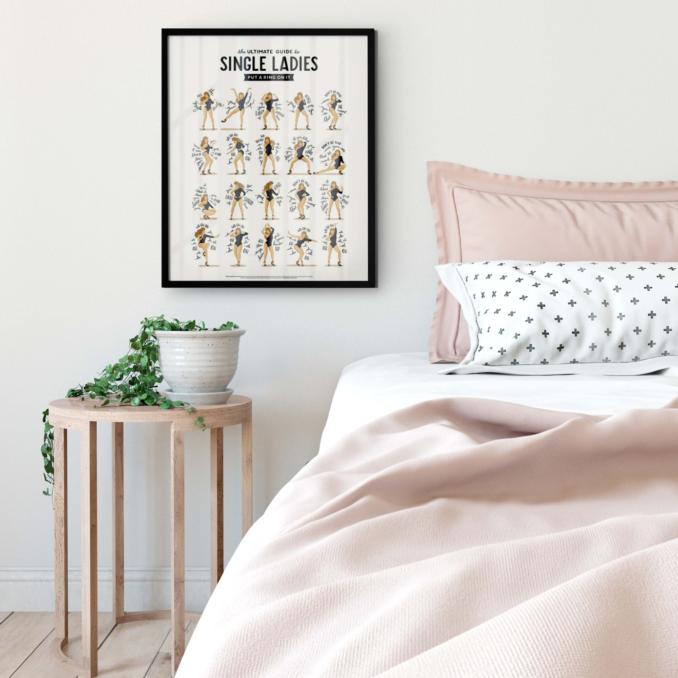 Poster Tohmé - Single Ladies | wall-art.de