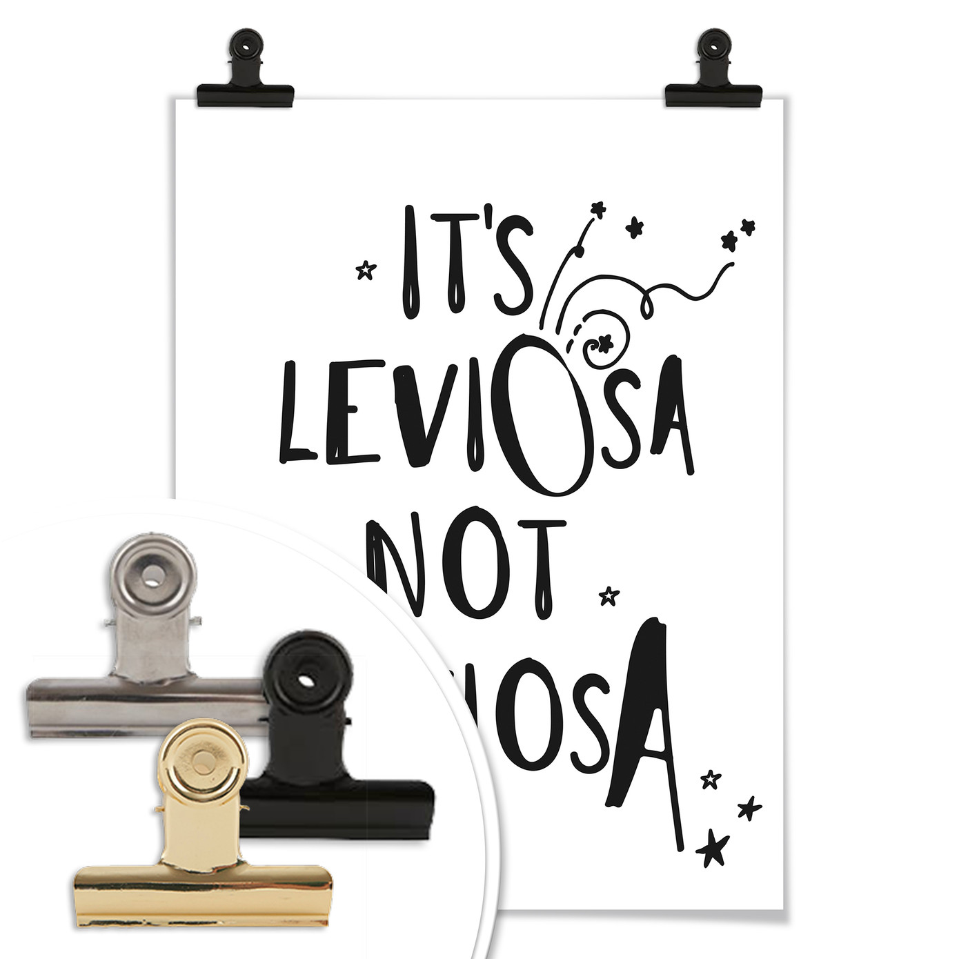 Poster - It's Leviosa | wall-art.de