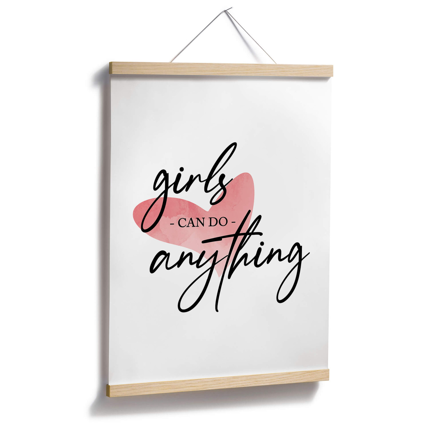 Poster Girls can do anything | wall-art.de