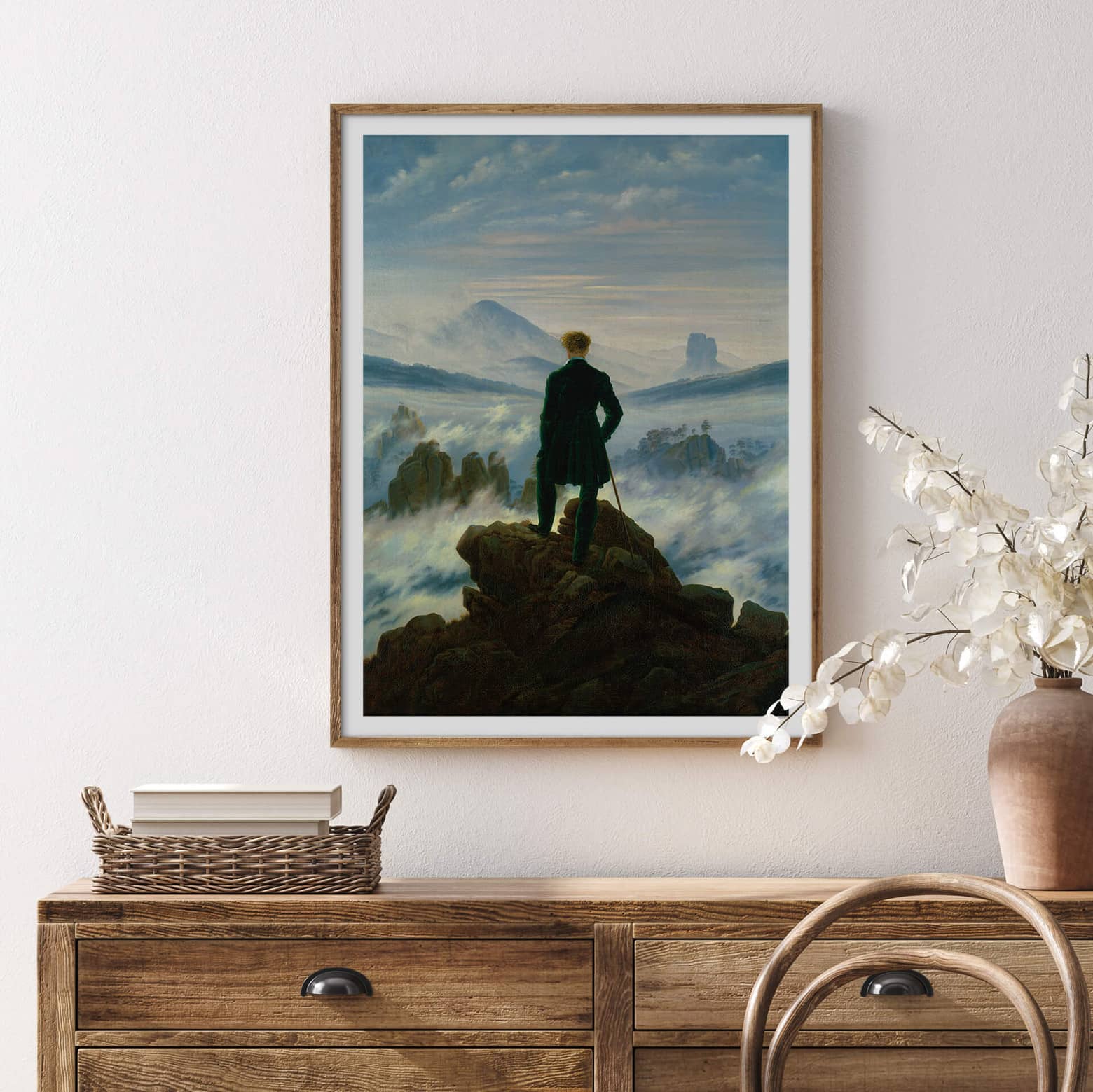 Poster Friedrich - the walk | wall-art.nl