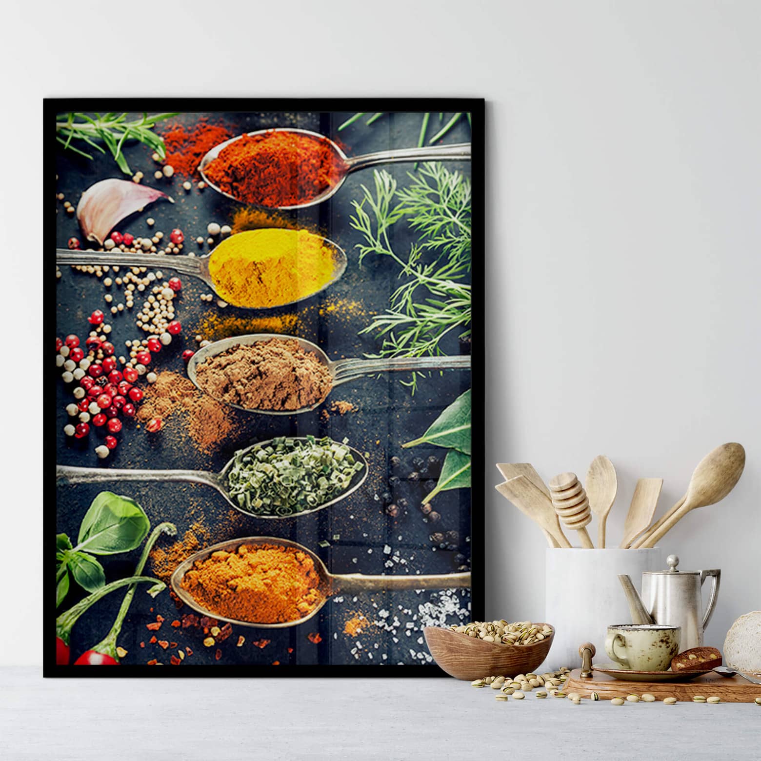 Poster Kräutervielfalt 01 | wall-art.de