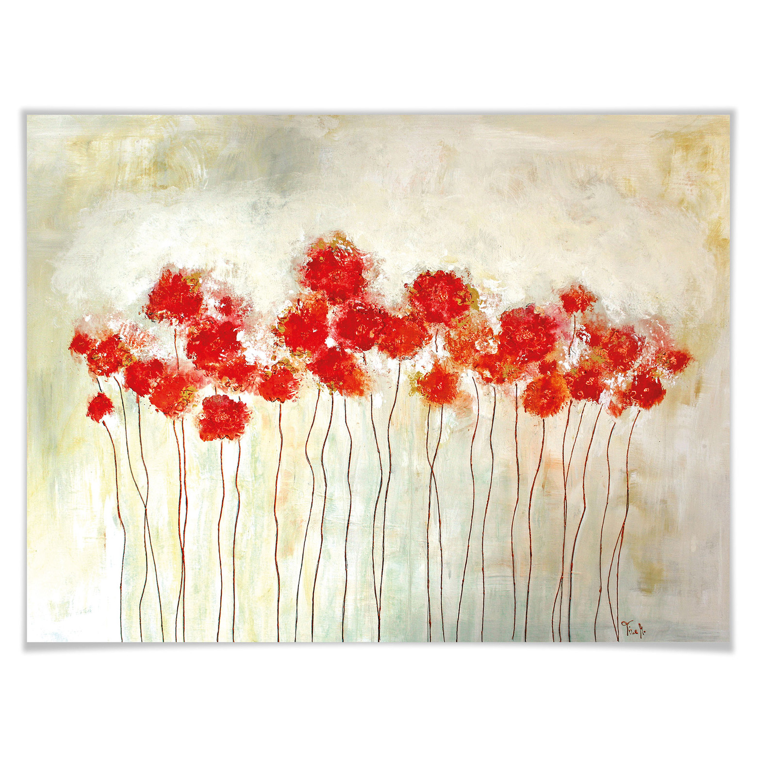 Poster Melz - Flowers | wall-art.de