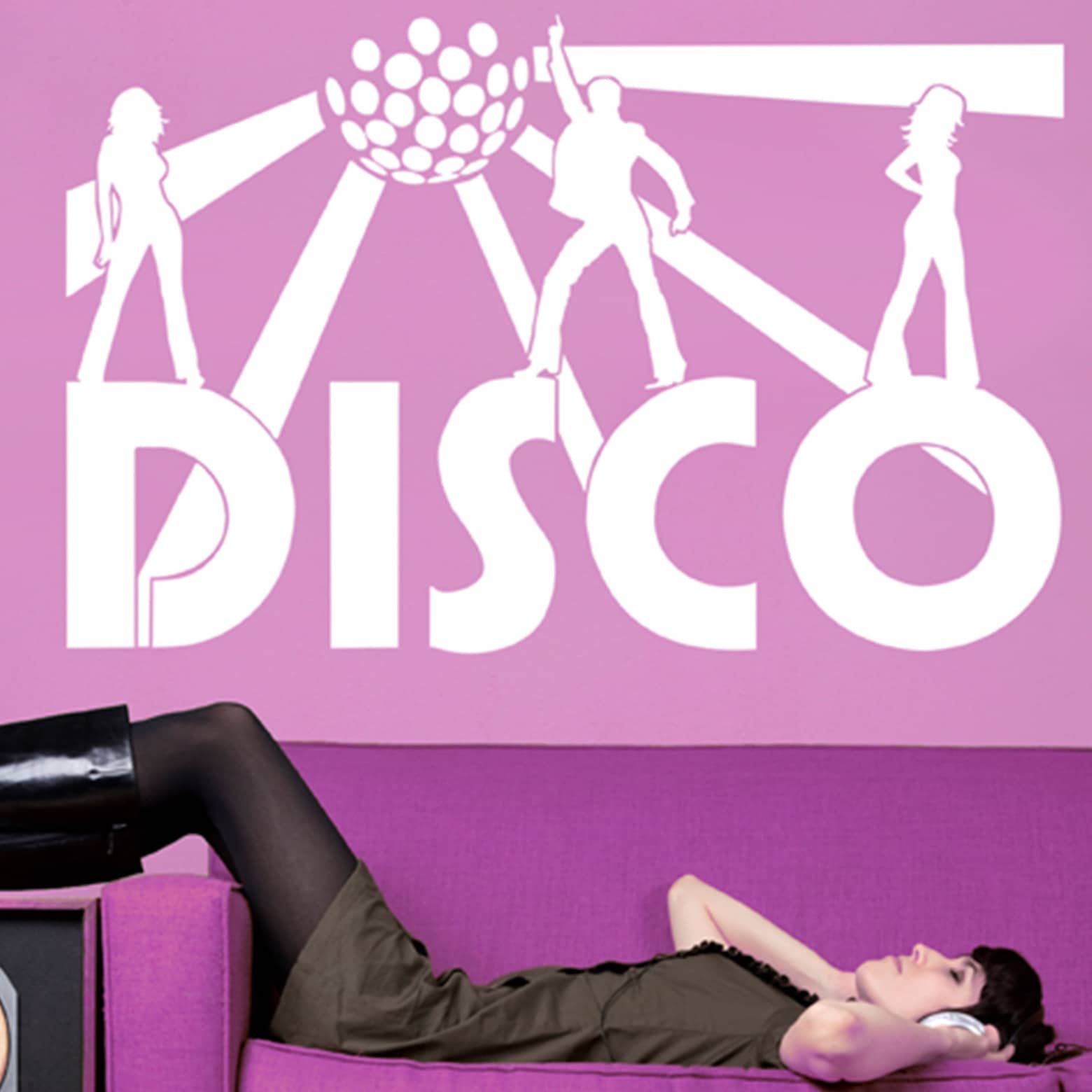 Sticker mural - Disco | wall-art.fr