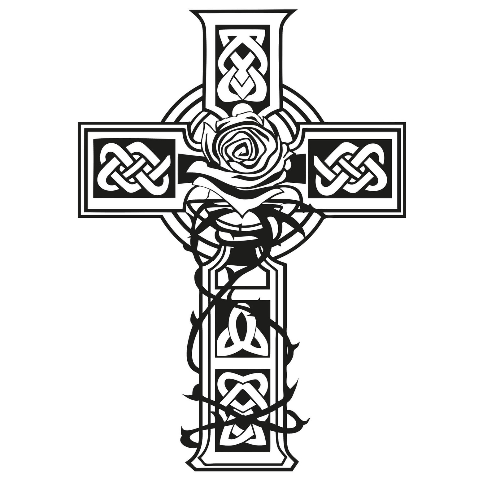 Keltisk kors | wall-art.dk