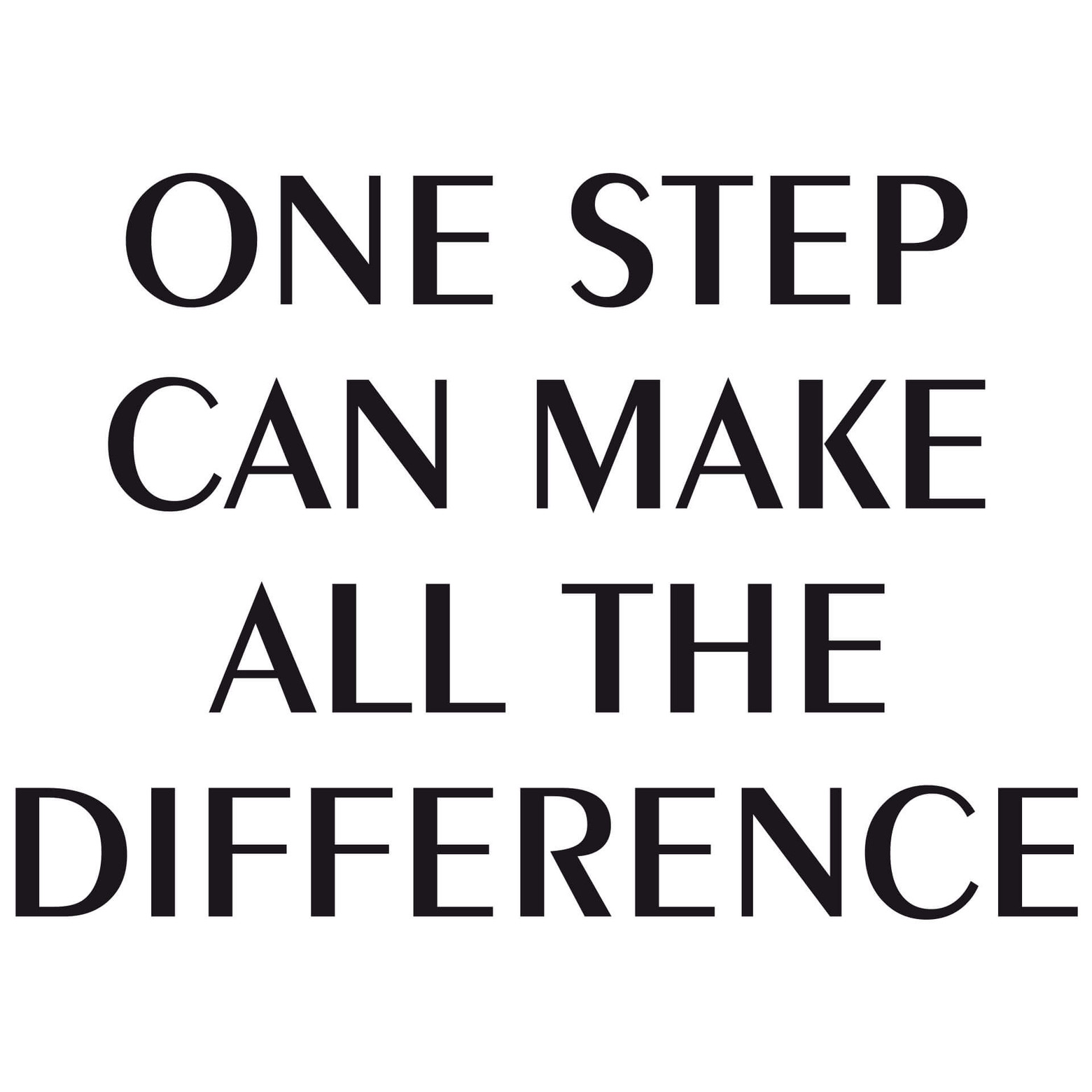 Sticker mural - One step | wall-art.fr