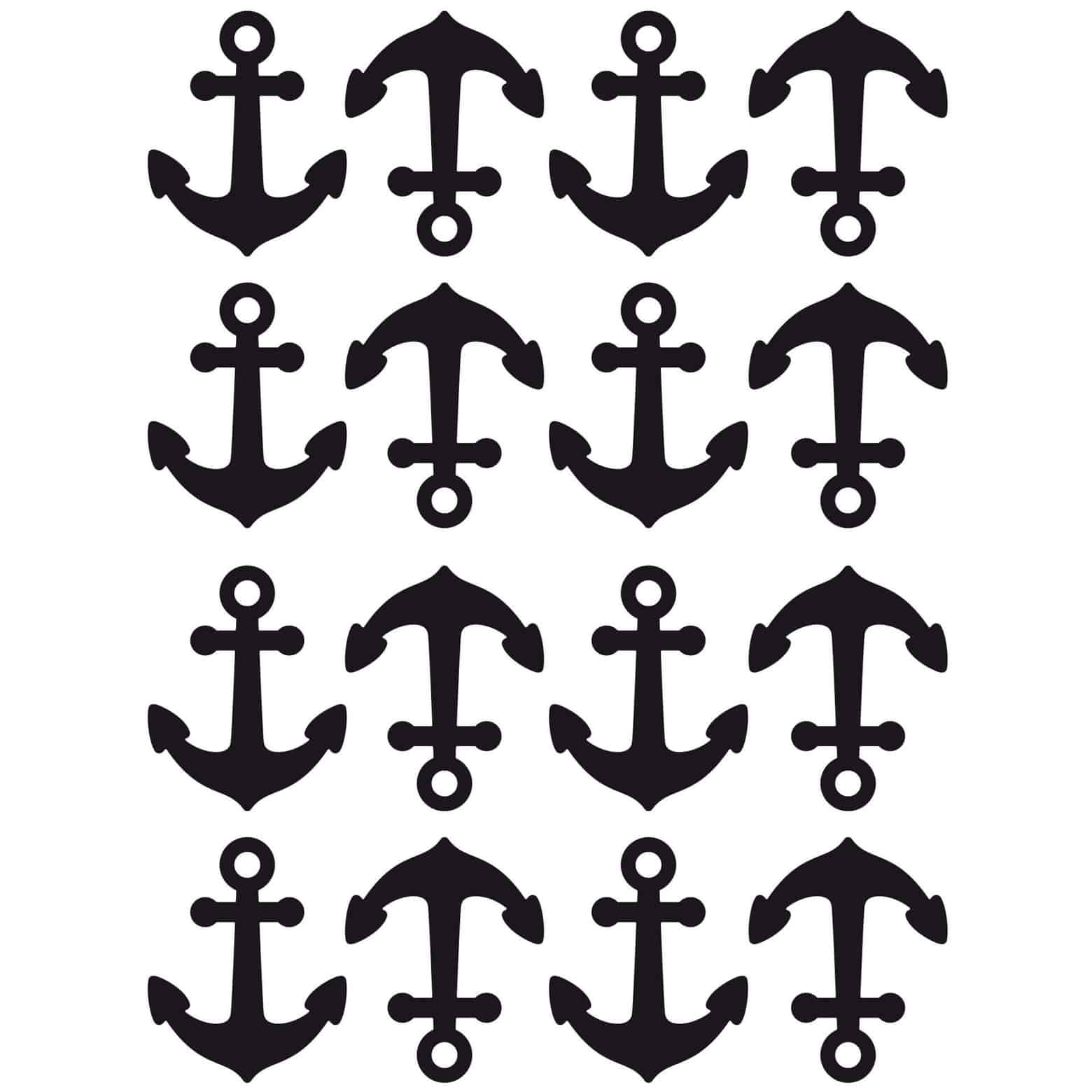 Wandtattoo Anker Set | wall-art.de