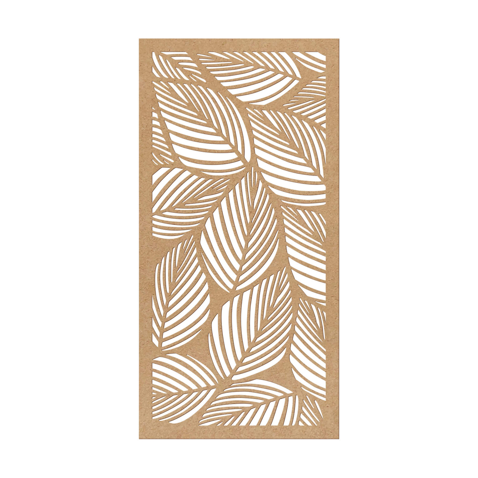 Décoration en bois MDF Feuilles | wall-art.fr