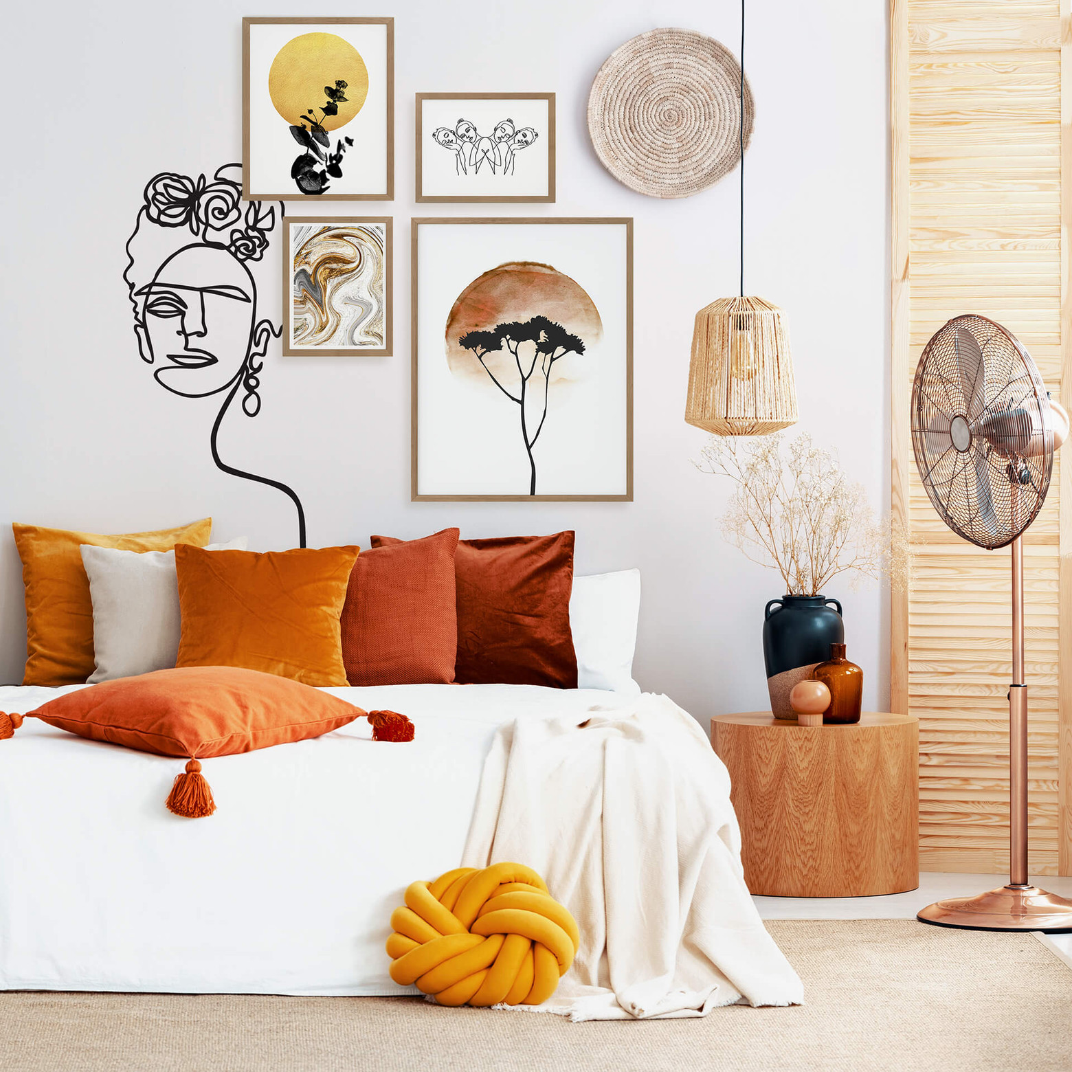 Wandtattoo Hariri - Frida Kahlo | wall-art.de