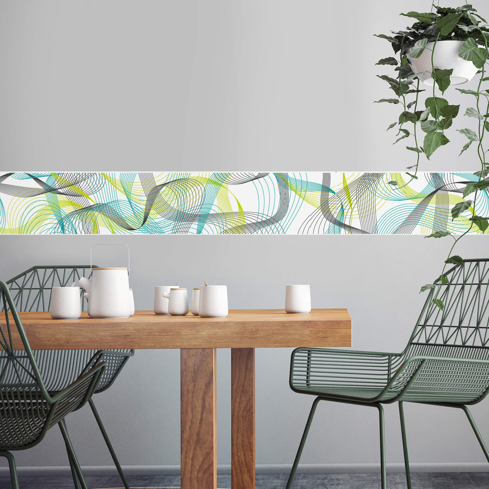 Border Fantasy Pattern Wall Sticker | wall-art.com