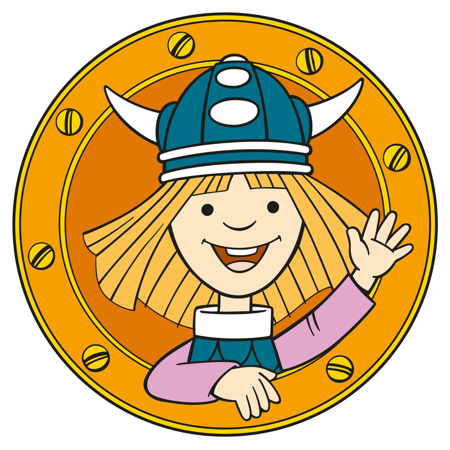 Wandtattoo Wickie 3 | wall-art.de