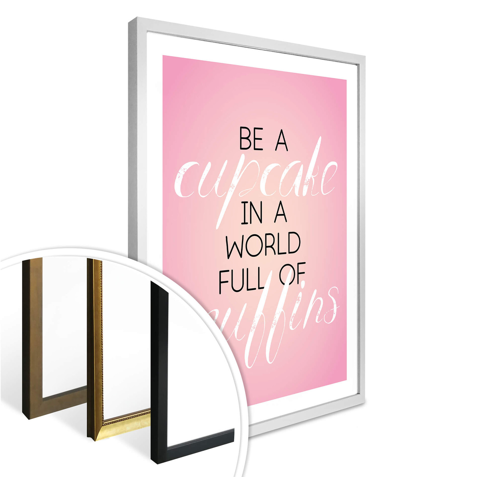 Poster Be a Cupcake... | wall-art.de
