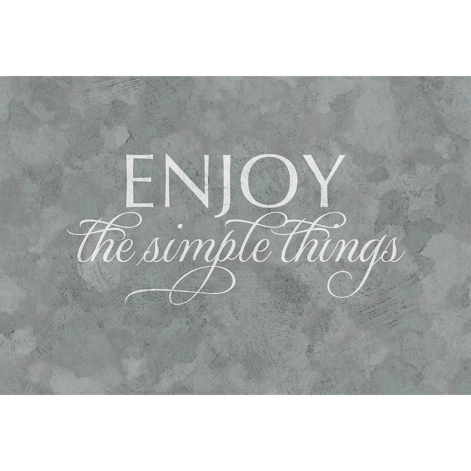 Fototapete - Enjoy the simple things | wall-art.de