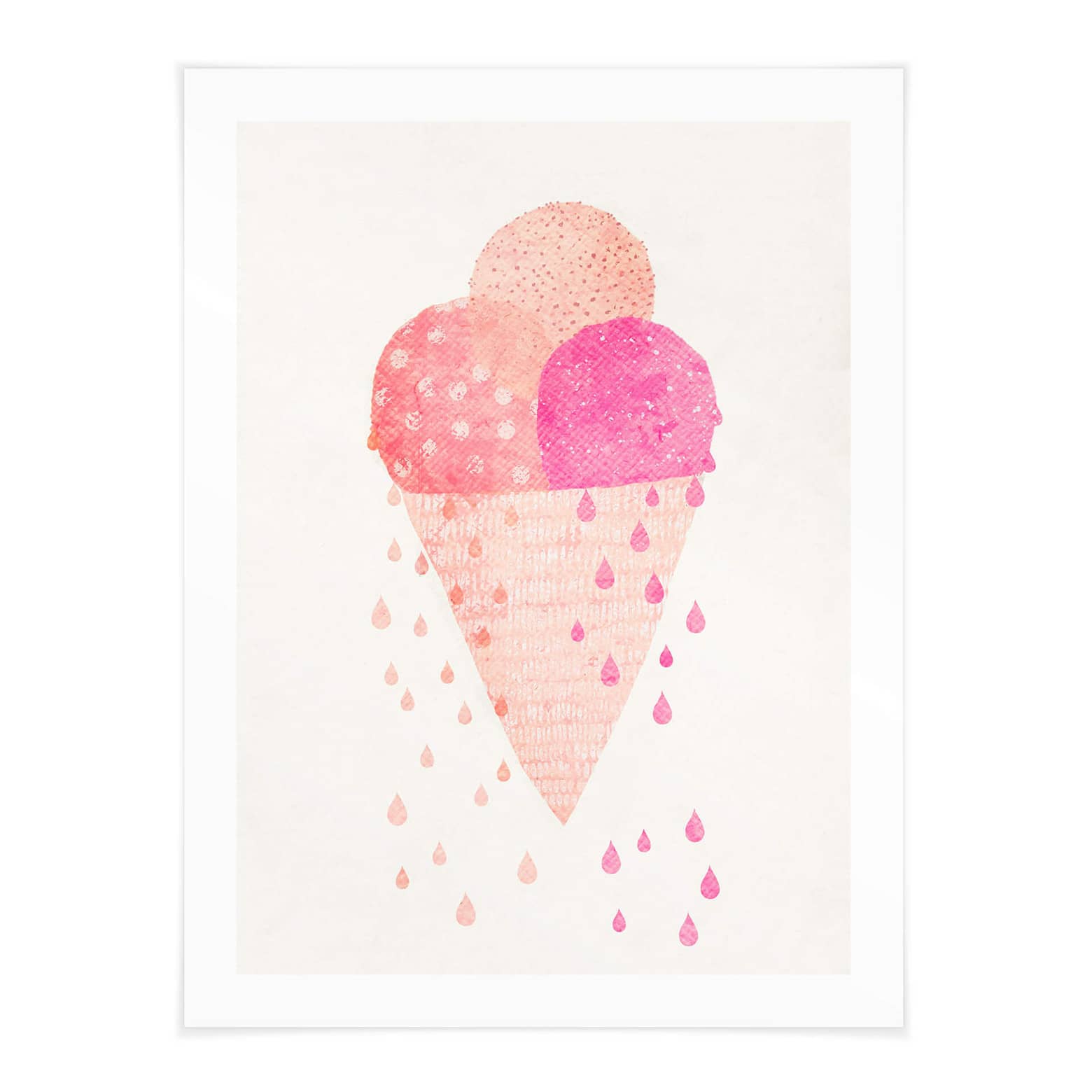 Poster Treechild - Ijsjes in de Zomer | wall-art.nl