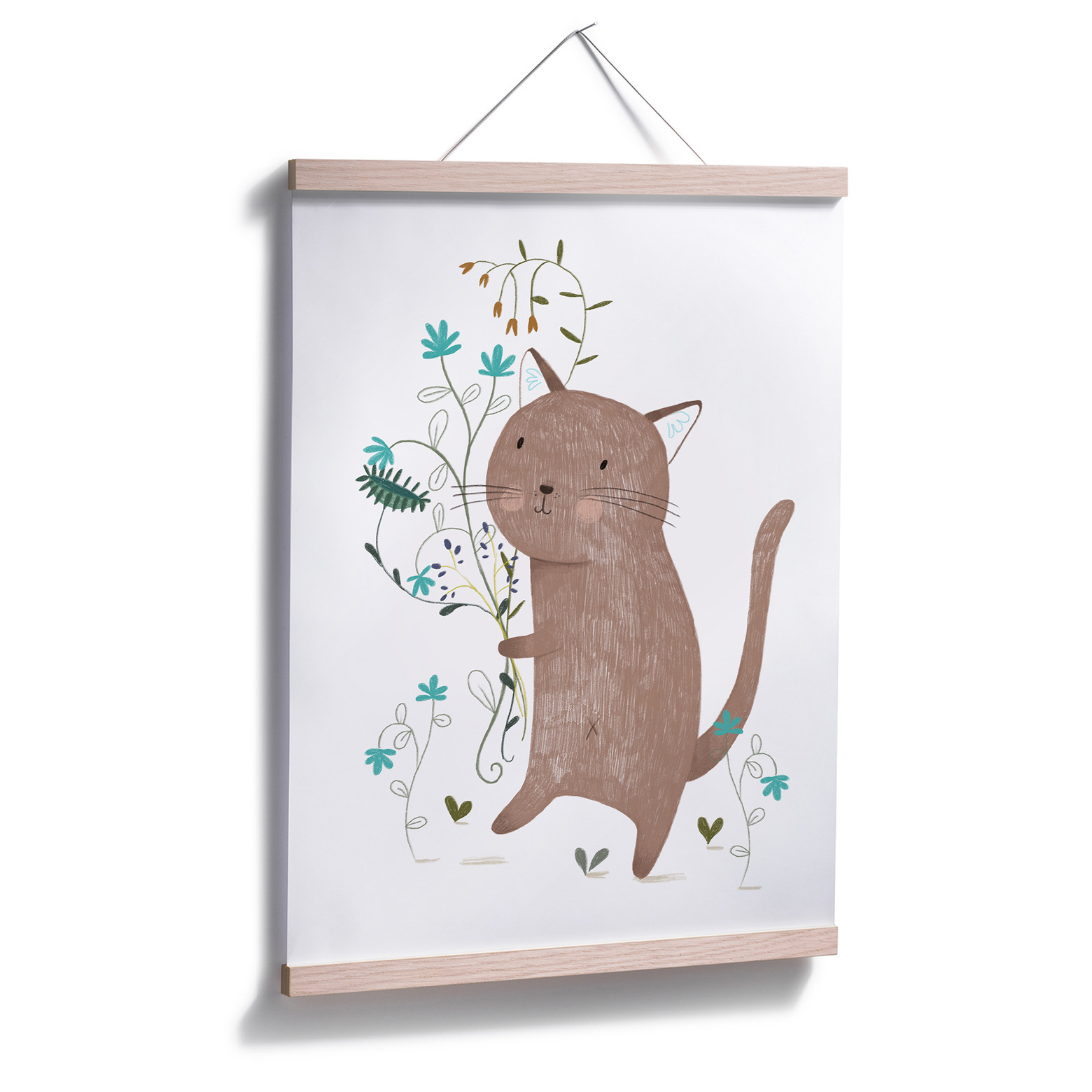 Poster Loske - Kleine Katze | wall-art.de