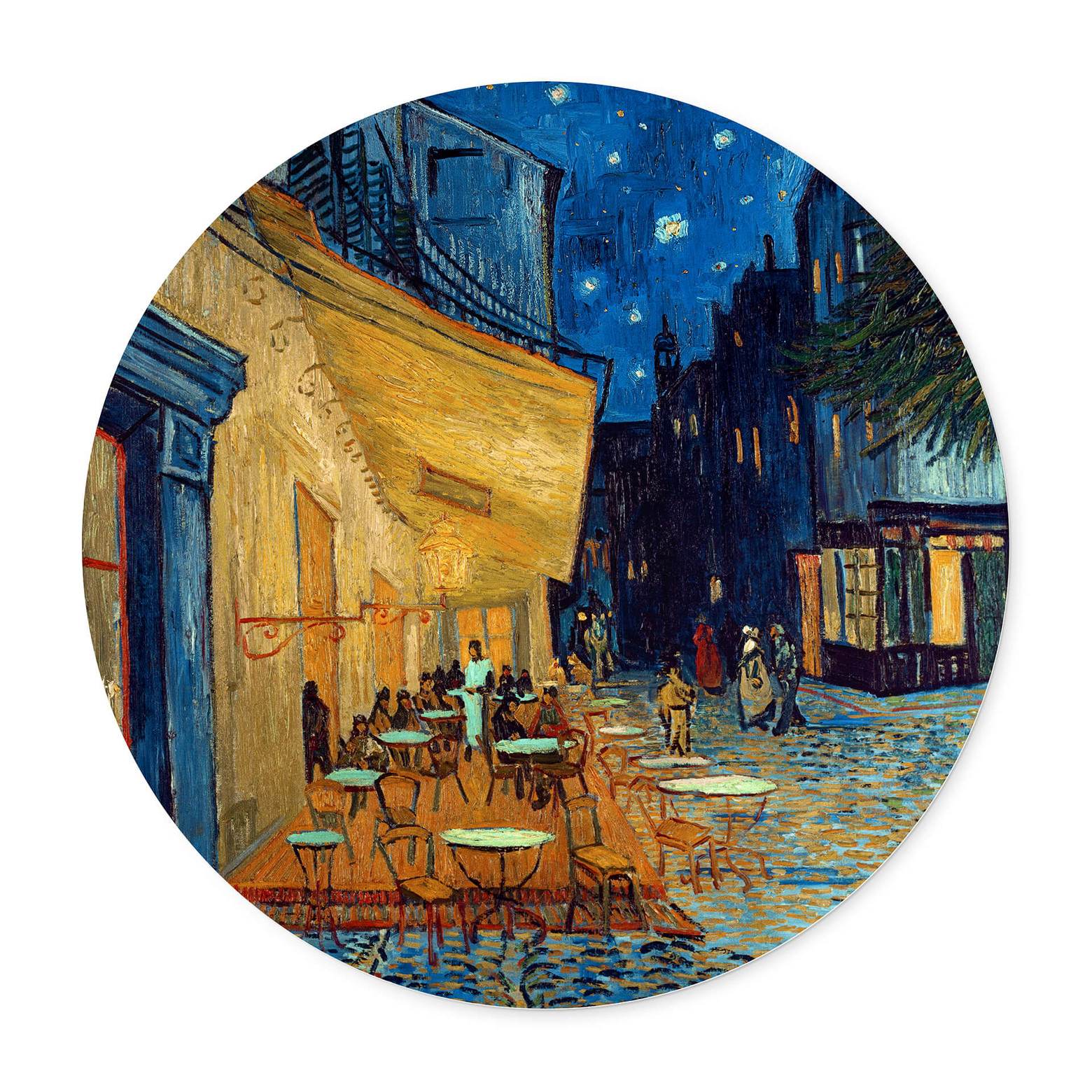 Poster van Gogh - Café at Night | wall-art.it