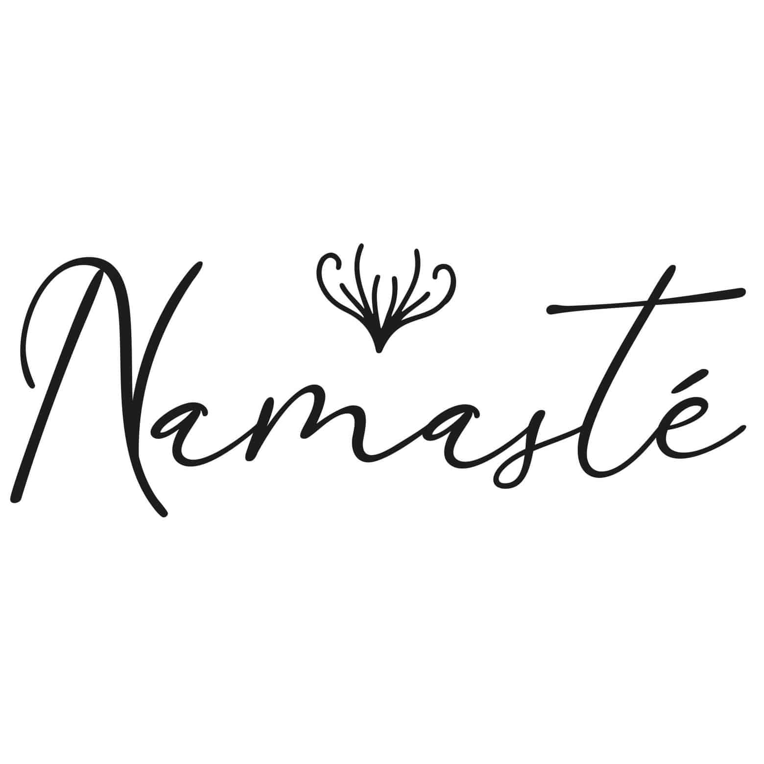 Wallsticker Namasté | wall-art.dk