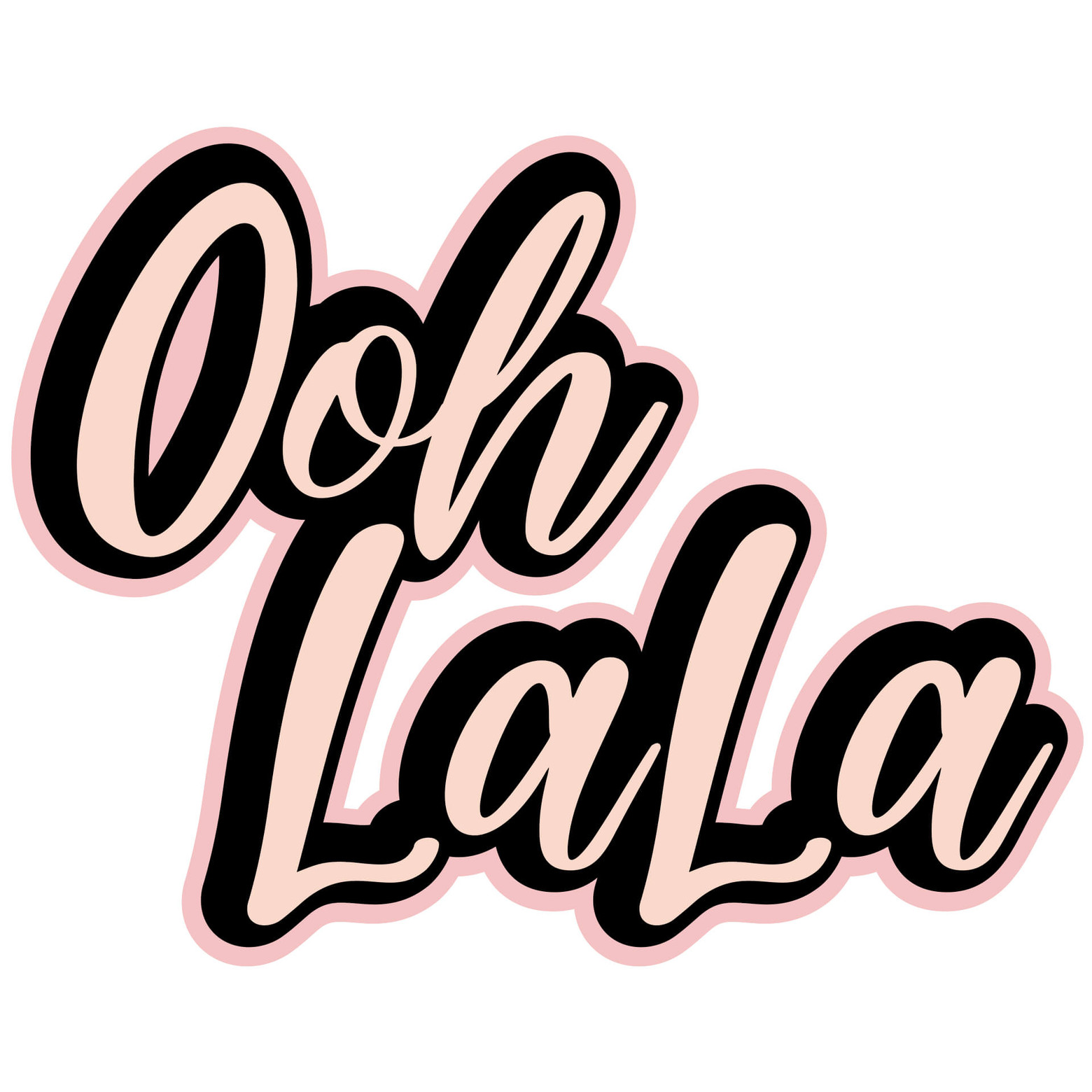 Sticker mural Ooh Lala | wall-art.fr