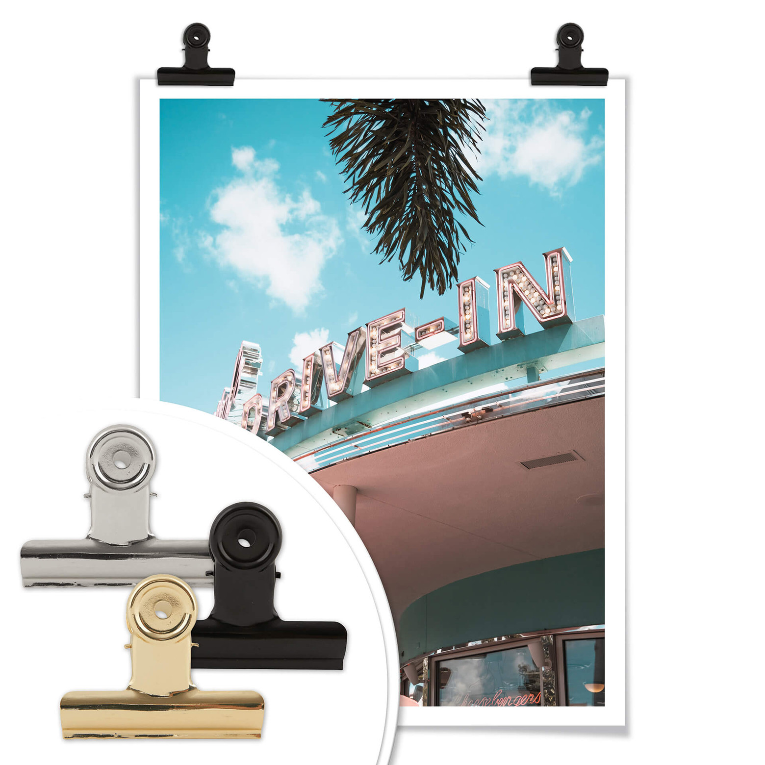 Poster Miami Drive-In | wall-art.it
