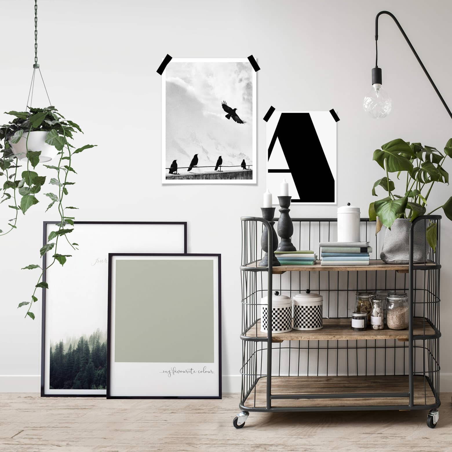 Poster Pure Nature | wall-art.nl