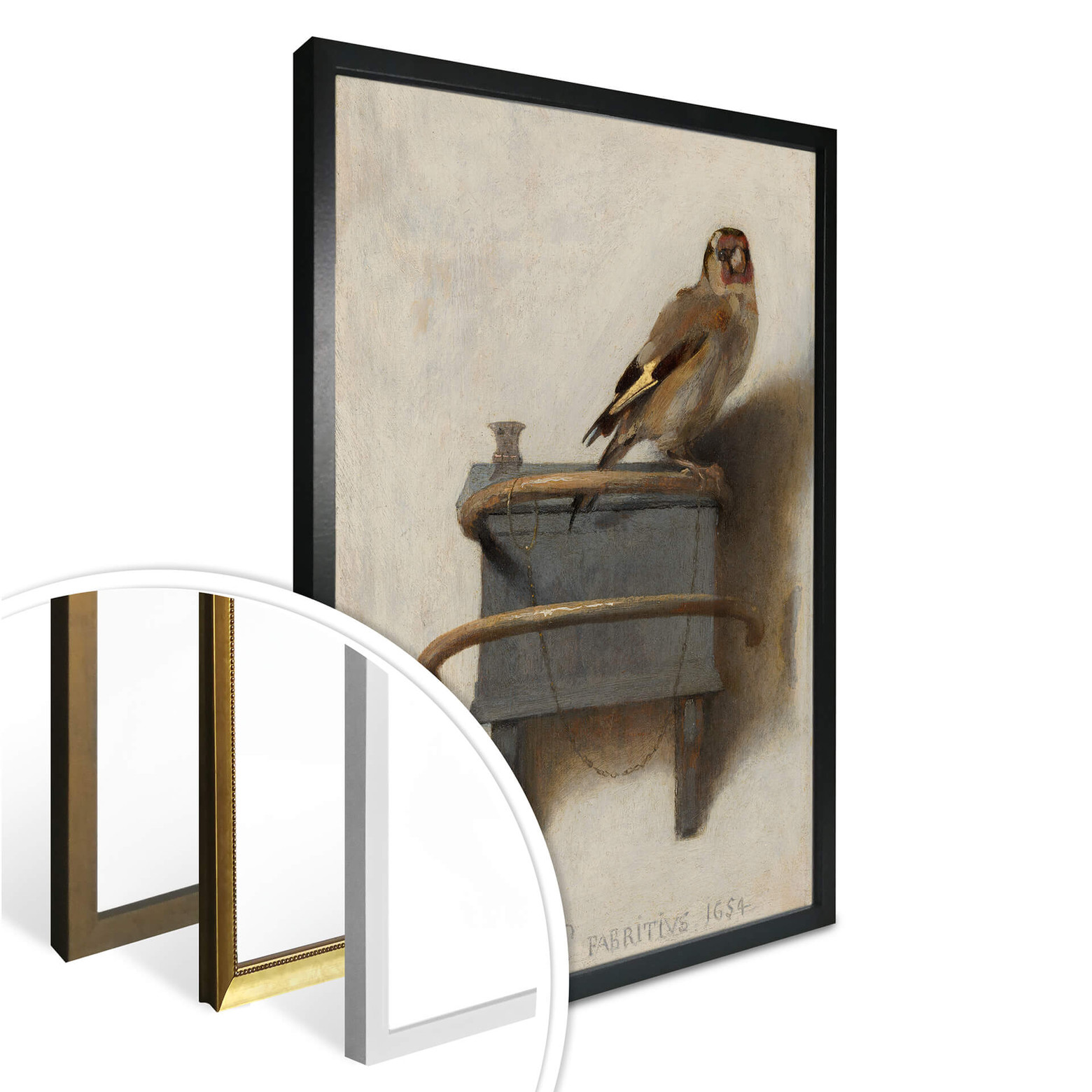 Poster Fabritius - Der Distelfink | wall-art.de