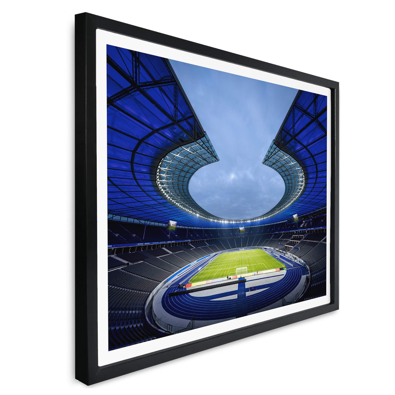 Poster Hertha BSC Blaues Olympiastadion | wall-art.de
