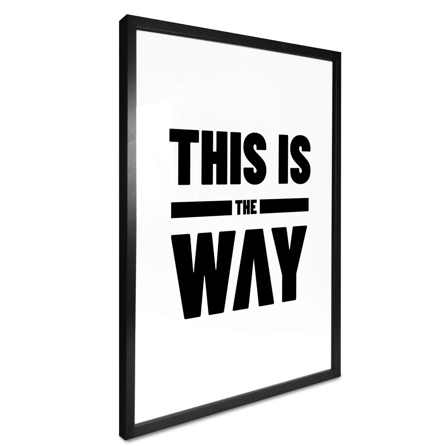 Poster This is the way | wall-art.de