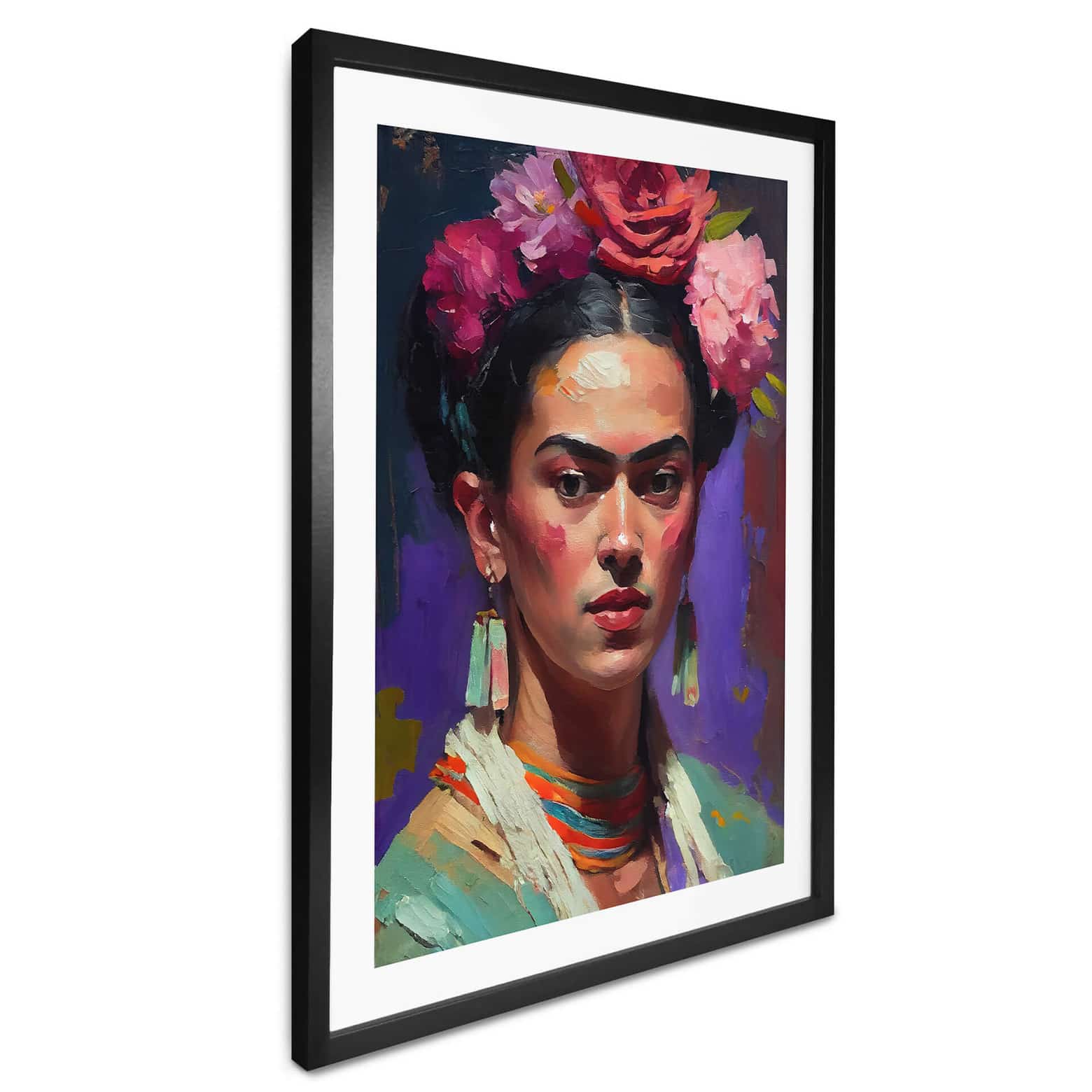 Poster Treechild - Portrait of Frida Kahlo | wall-art.it