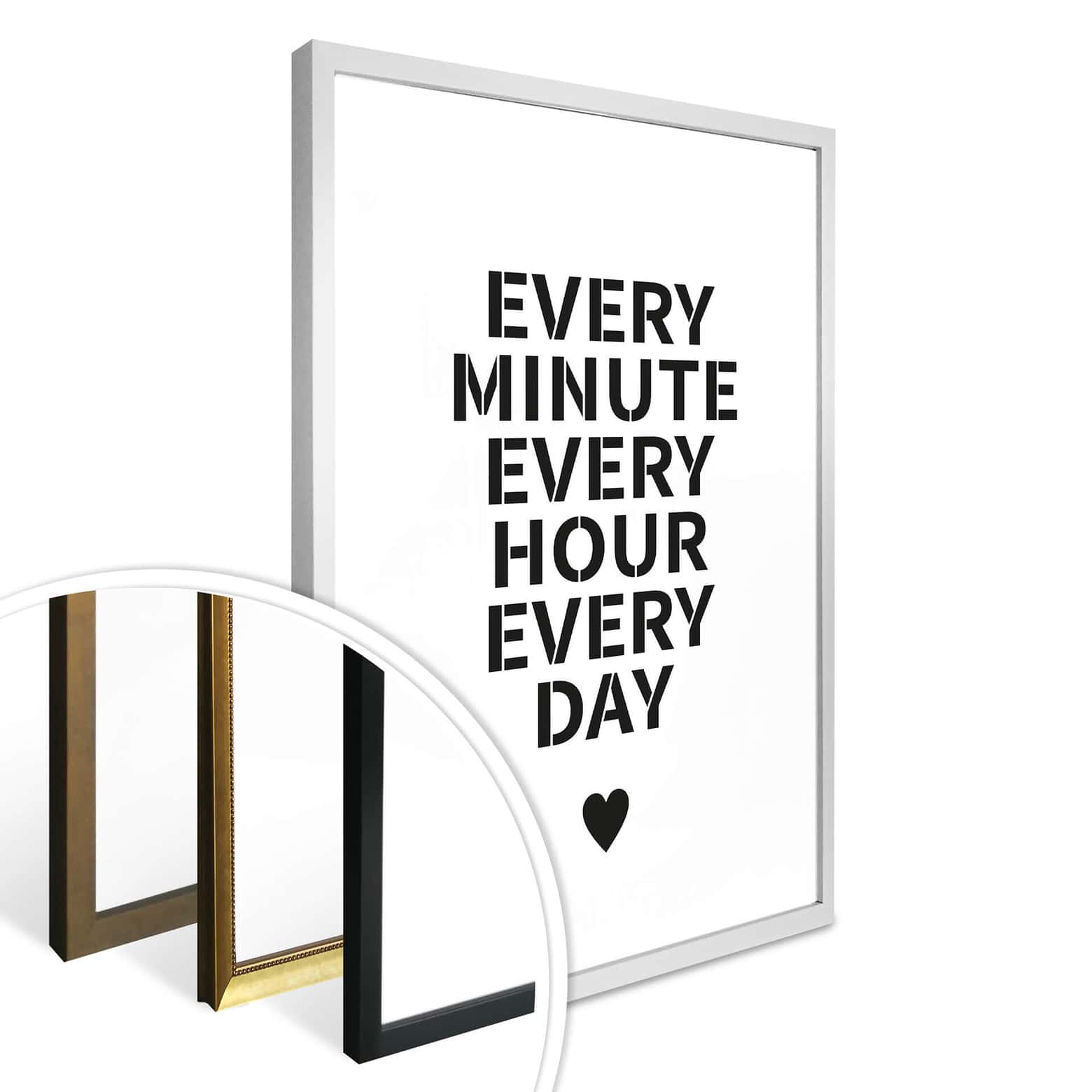 Poster Every day | wall-art.de