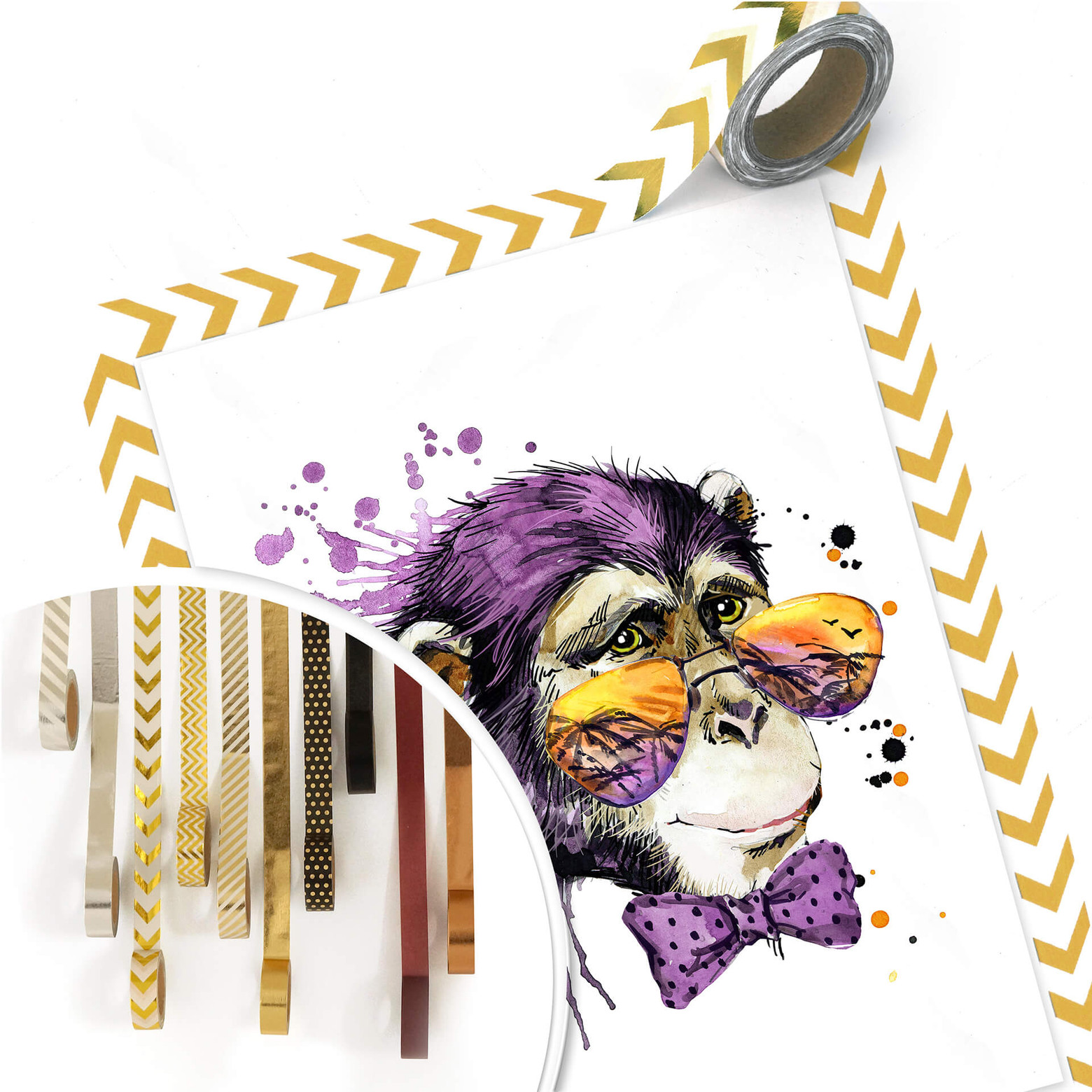 Poster Monkey Business | wall-art.de