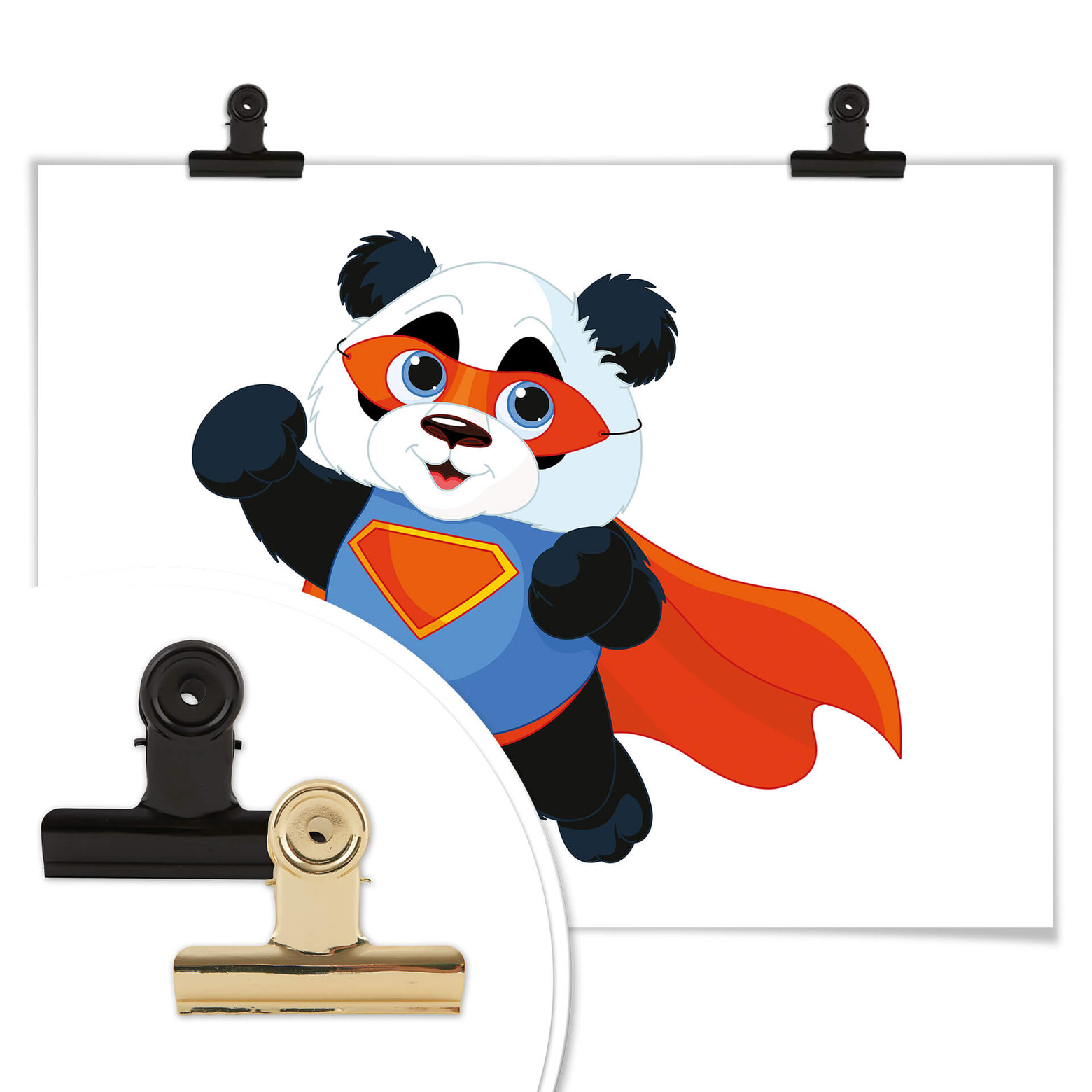 Poster Super Panda | wall-art.de
