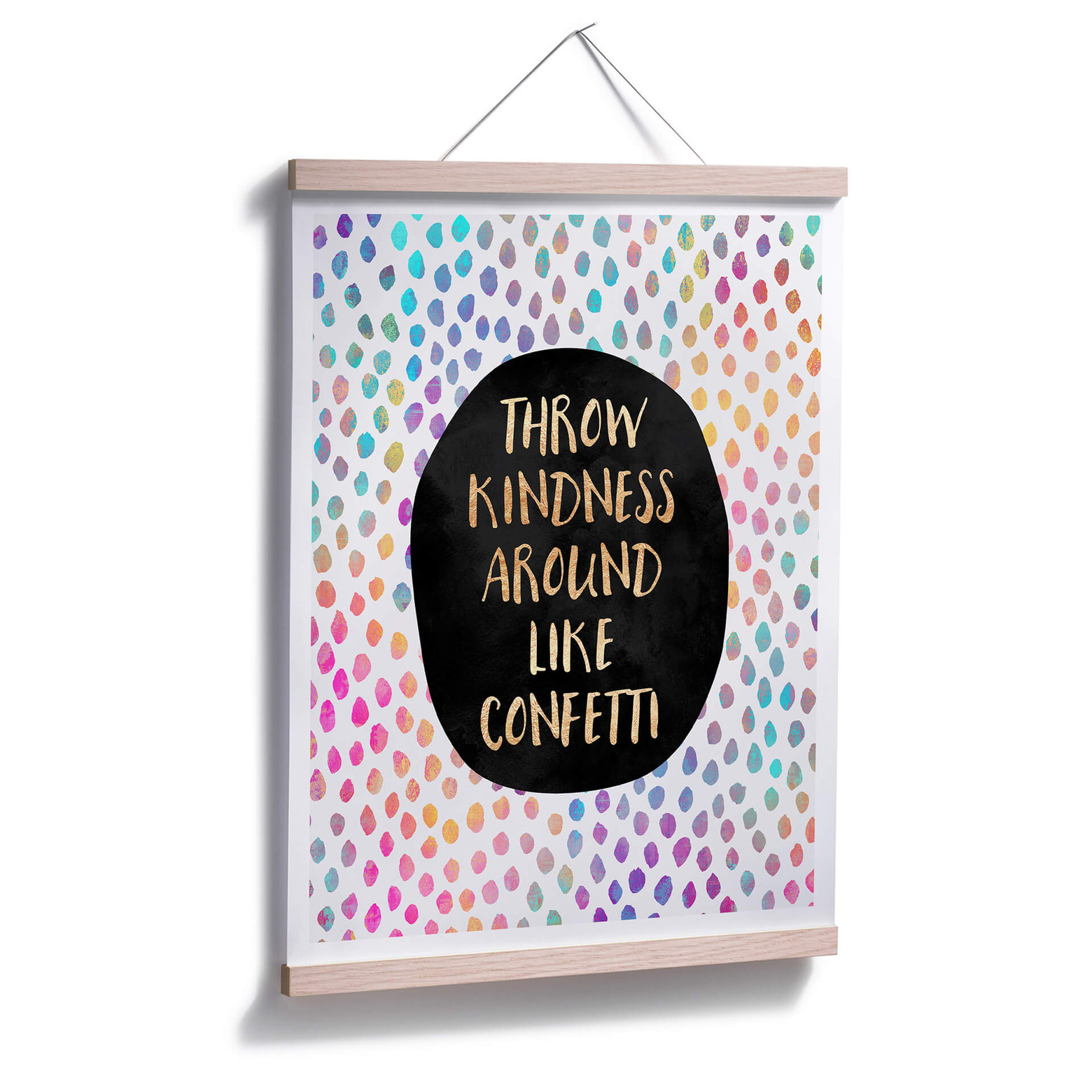 Poster Fredriksson - Throw Kindness around like co | wall-art.de