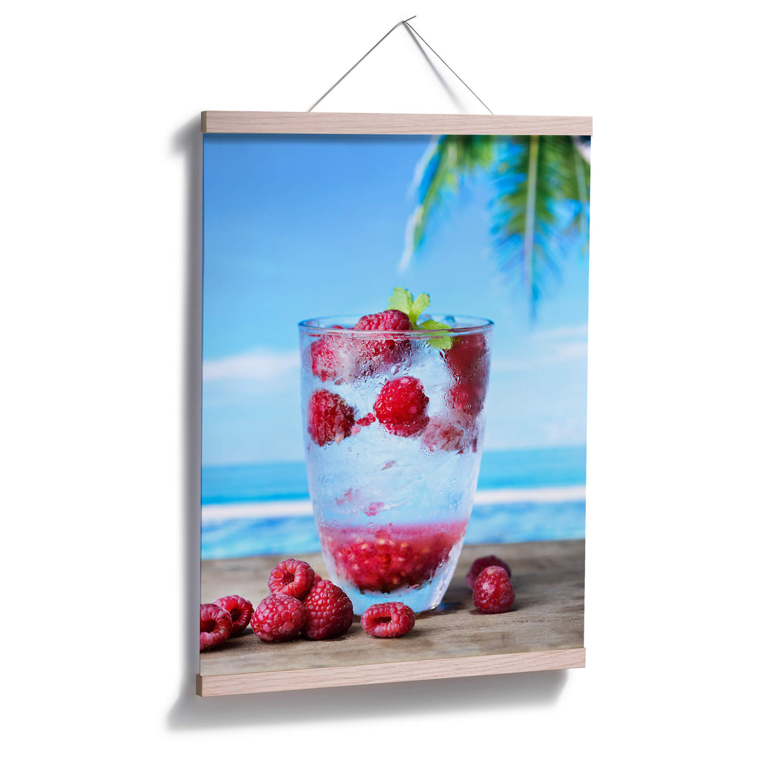 Poster Tropical Raspberry | wall-art.de