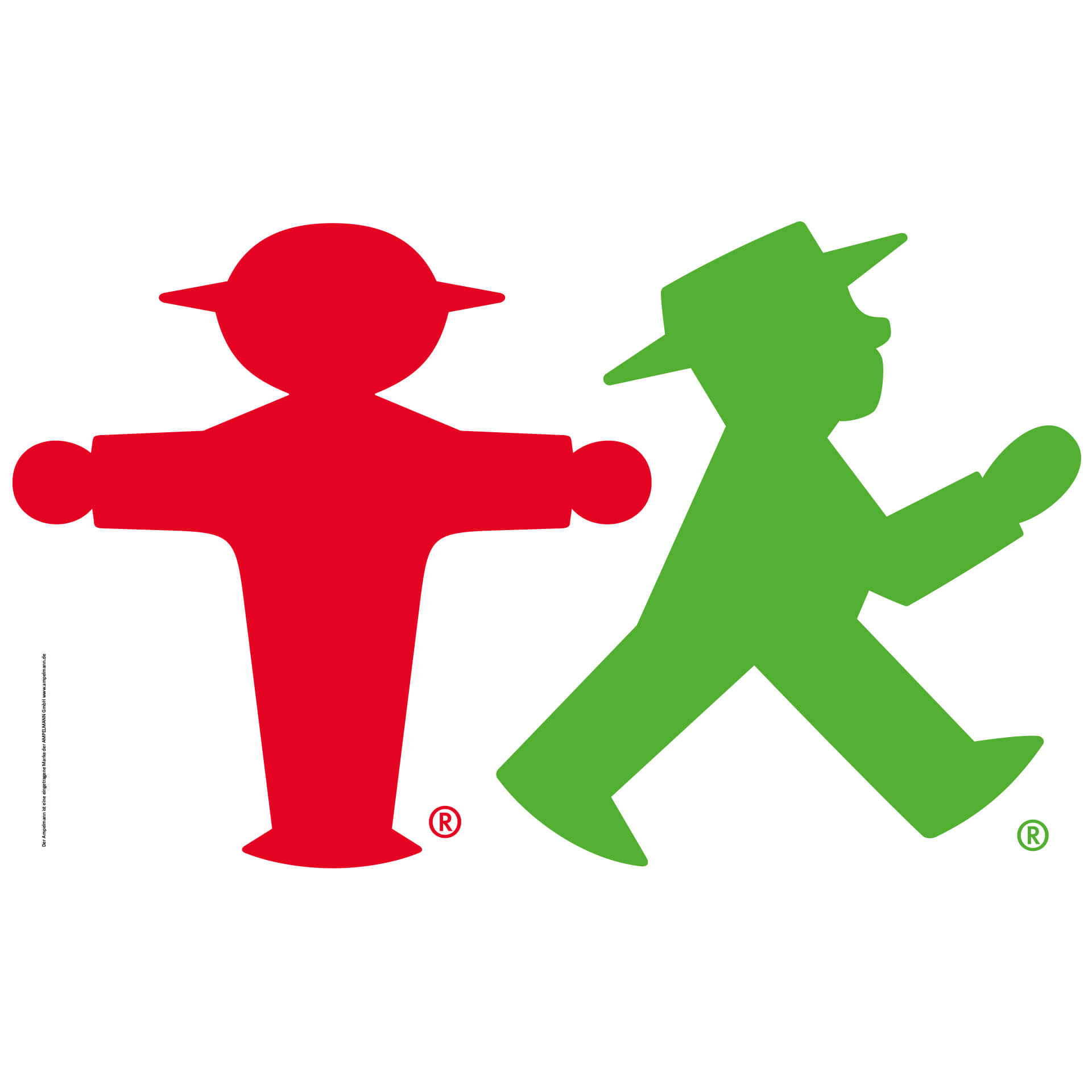 Wandtattoo Ampelmann Set - das kultige Ampelmännchen aus Berlin | wall ...