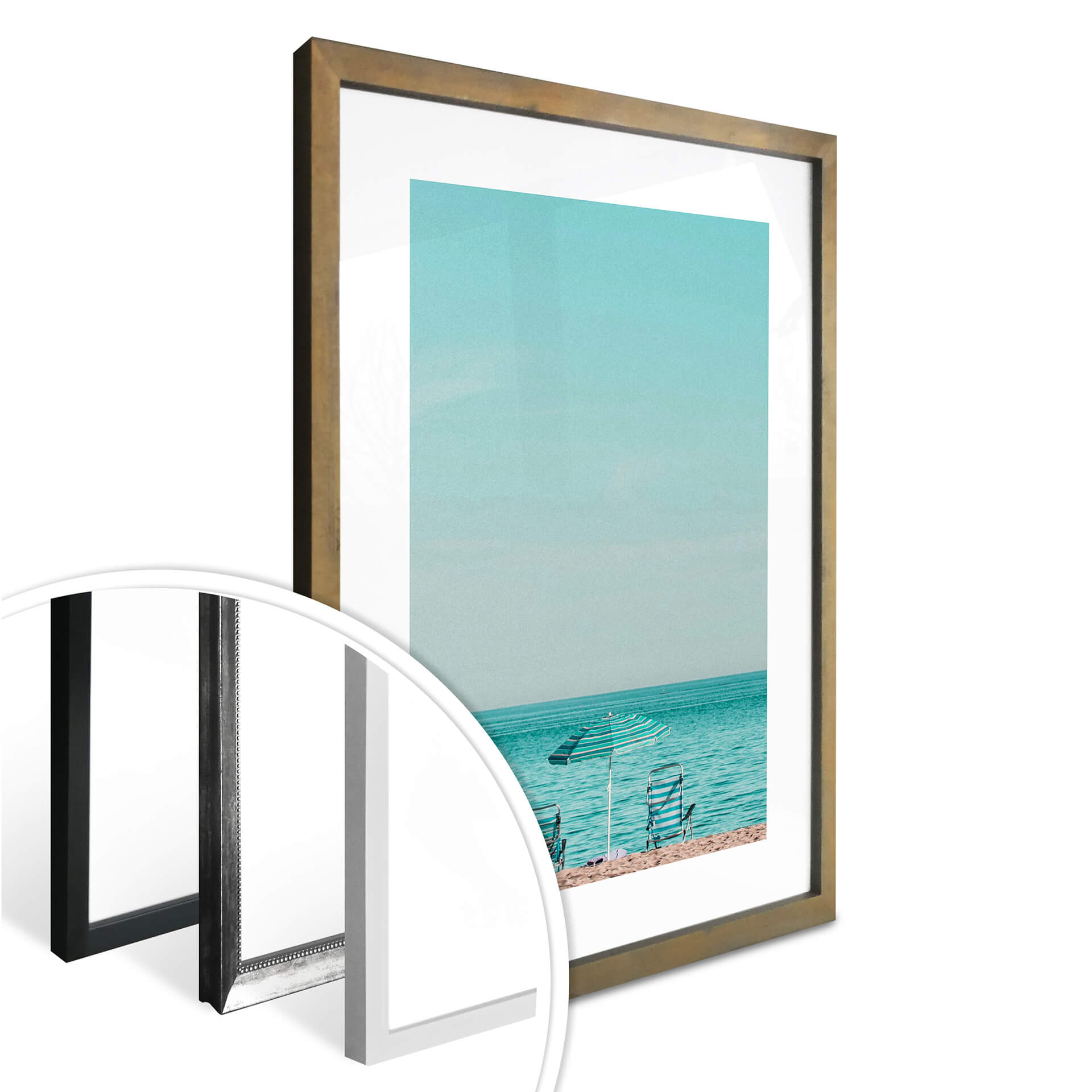 Poster Am Strand | wall-art.de