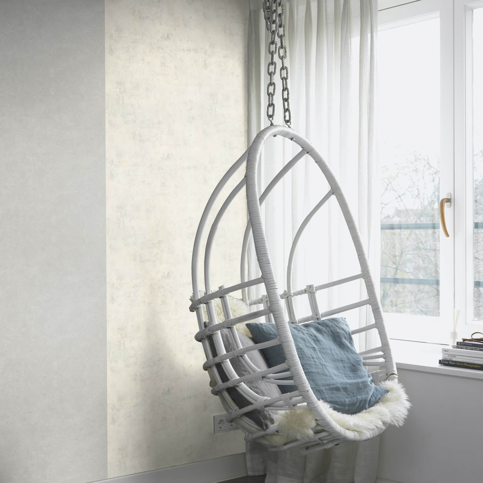 Rasch Vliestapete Factory IV in Betonoptik weiß 939507 | wall-art.de