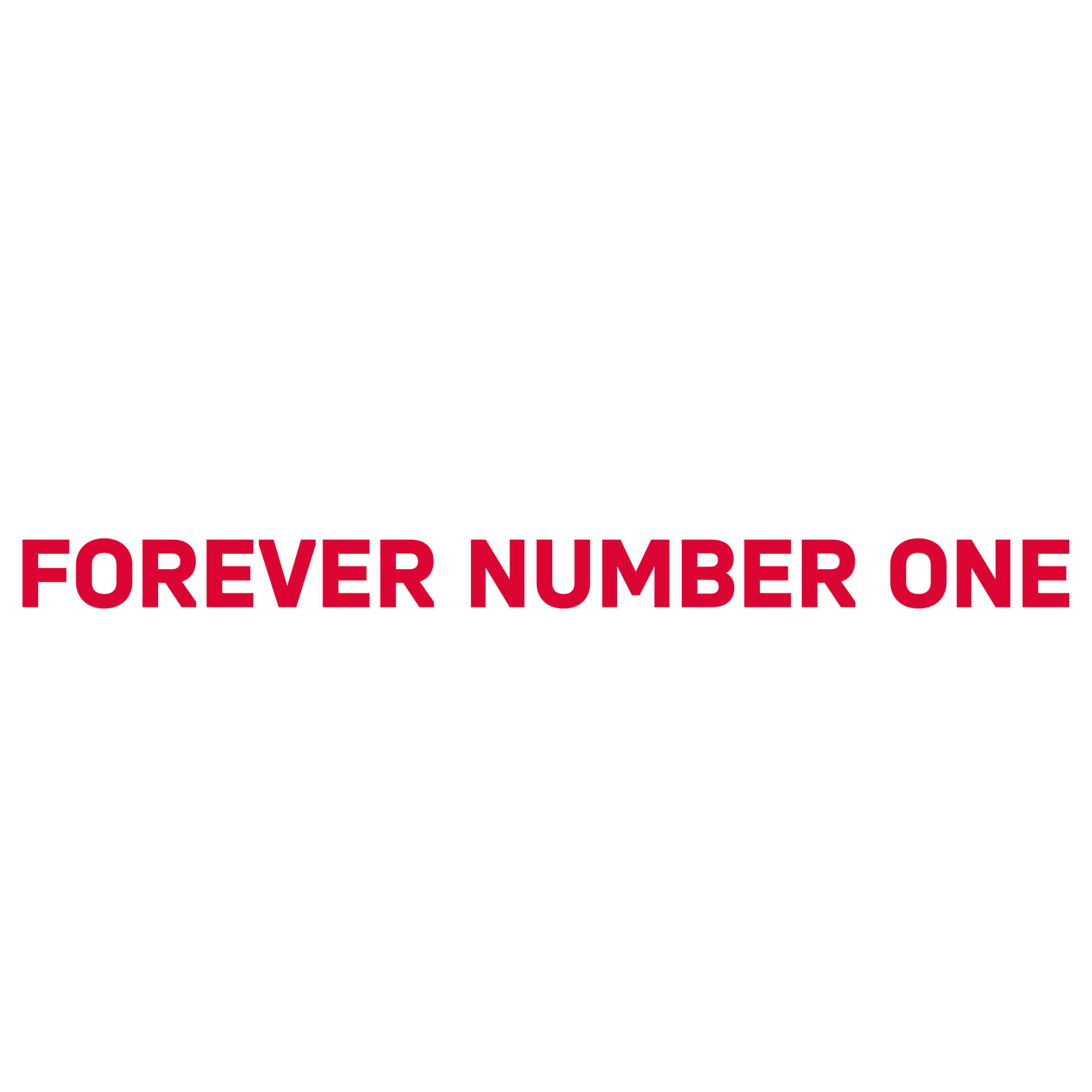 Wandtattoo Forever Number One | wall-art.de