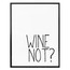 Poster Wine Not | wall-art.de