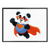 Poster Super Panda | wall-art.de