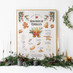 Poster Gingerbread Cookies Recipe | wall-art.it