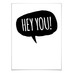 Poster Hey you! | wall-art.de