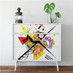 Wallprint Kandinsky - Auf Weiss II | wall-art.de