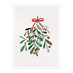Poster Winter - Weihnachtlicher Mistelzweig - Kristina | wall-art.de