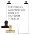 Poster Find ich trotzdem scheisse | wall-art.de