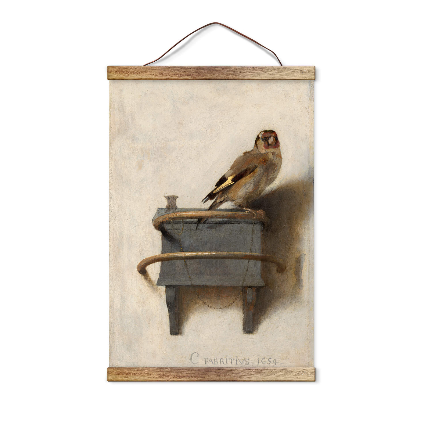 Stoffbild Fabritius - Der Distelfink | wall-art.de