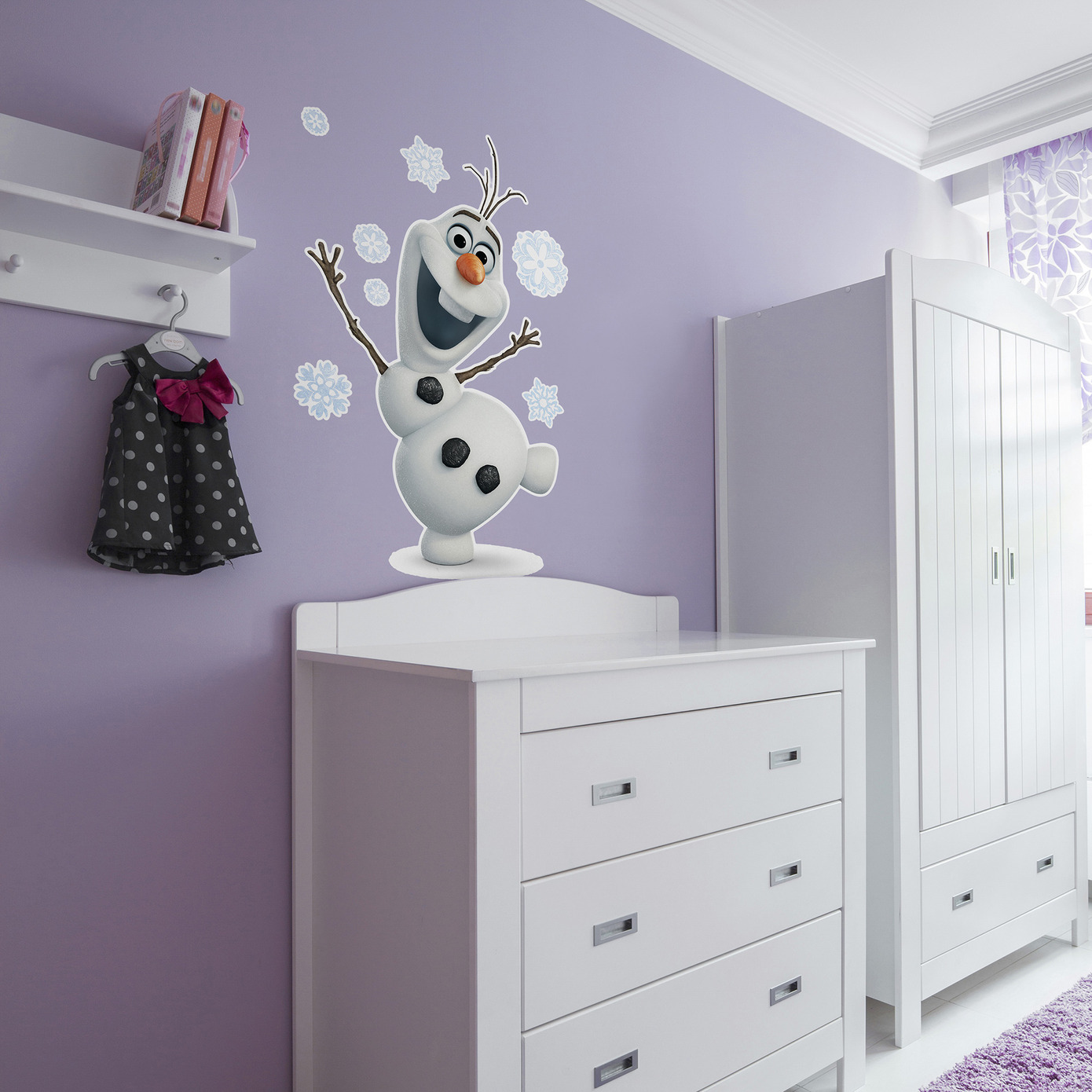 Wandsticker Disney die Eiskönigin - Olaf tanzt | wall-art.de